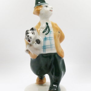 USSR Porcelain 1950's Karandash Clown Leningrad Progress Factory - Etsy