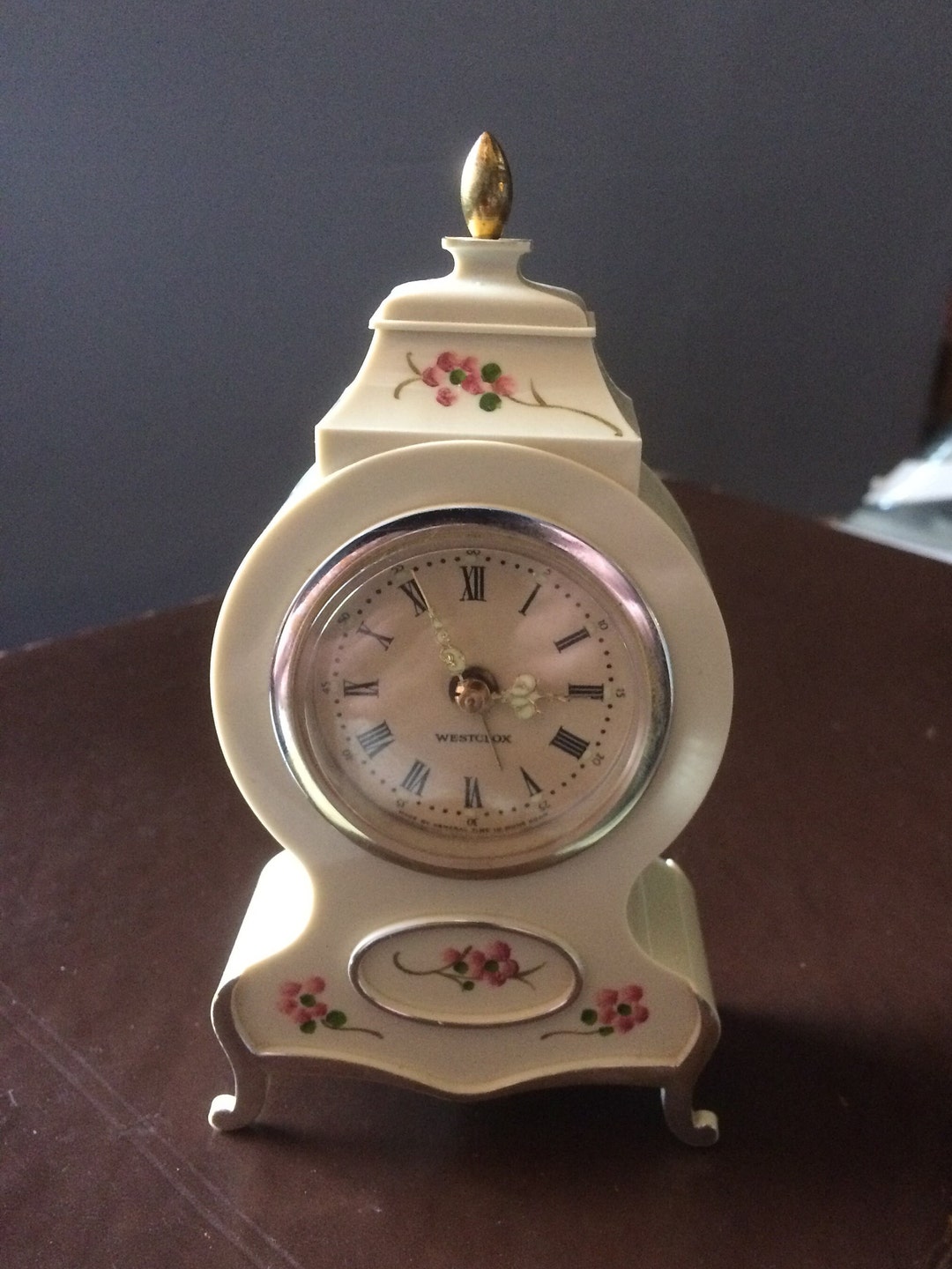 WESTCLOX Mantlepiece/kitchen Small Wind-up Alarm Clock Working Well ...