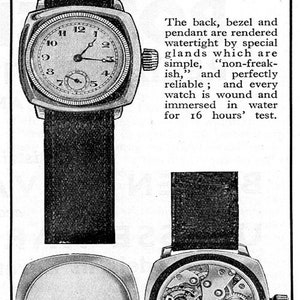 RARE Vintage SUBMARINE Swiss-made Ladies Watch Solid Sterling Silver ...