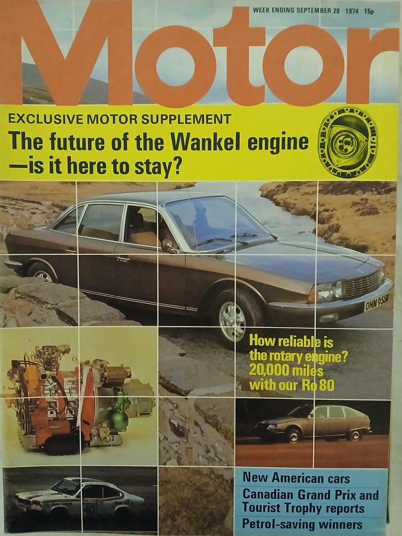 Car Magazines - 10 X Motor, Autocar, Car, All British 1970's - Etsy