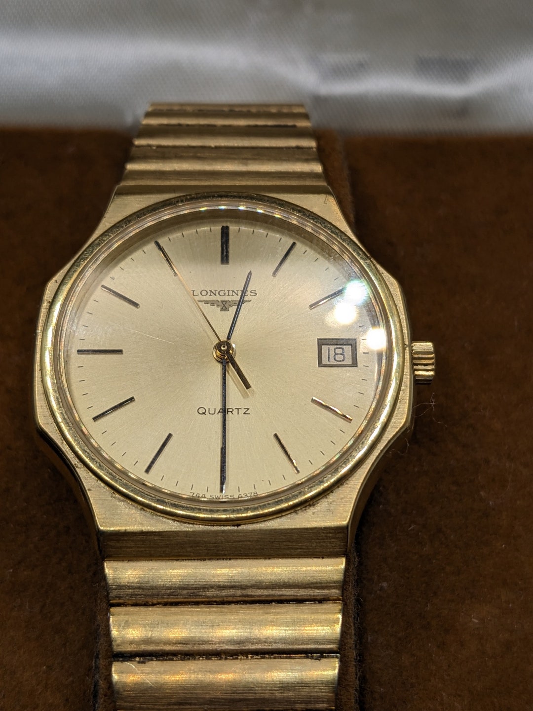 Vintage LONGINES Gents Watch 1979 Swiss-made Quartz Working Well - Etsy