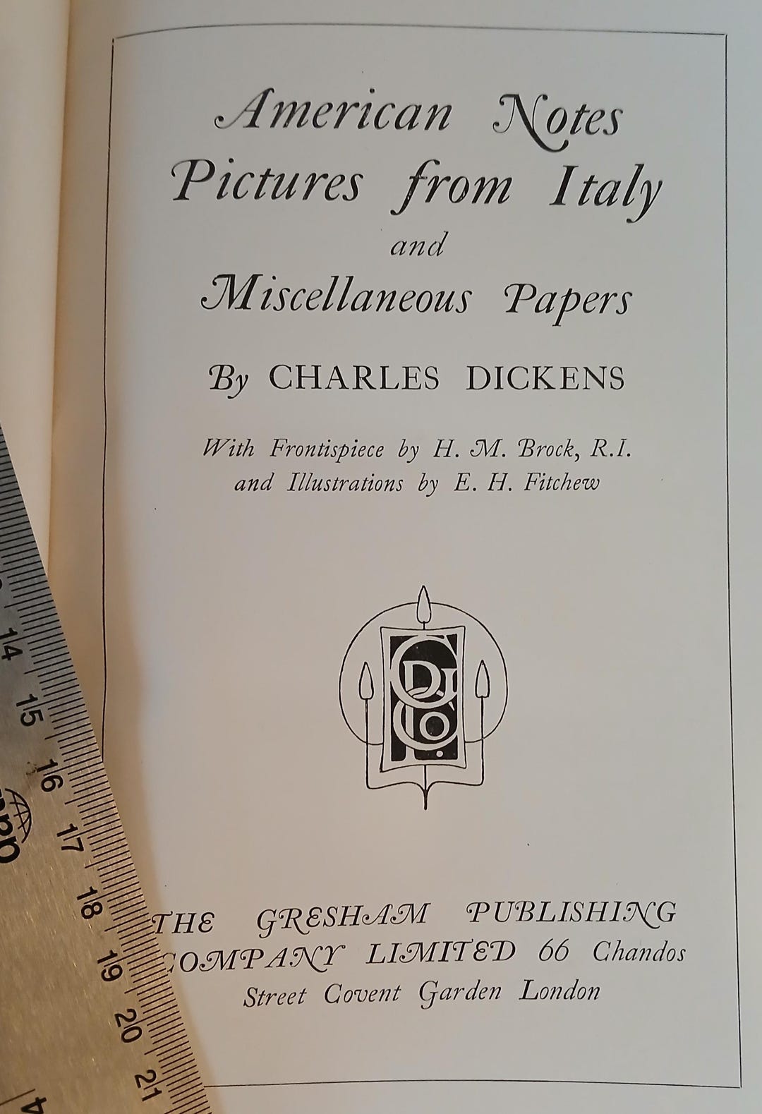 American Notes by Charles Dickens – 1912 Illustrated Hardback - Etsy