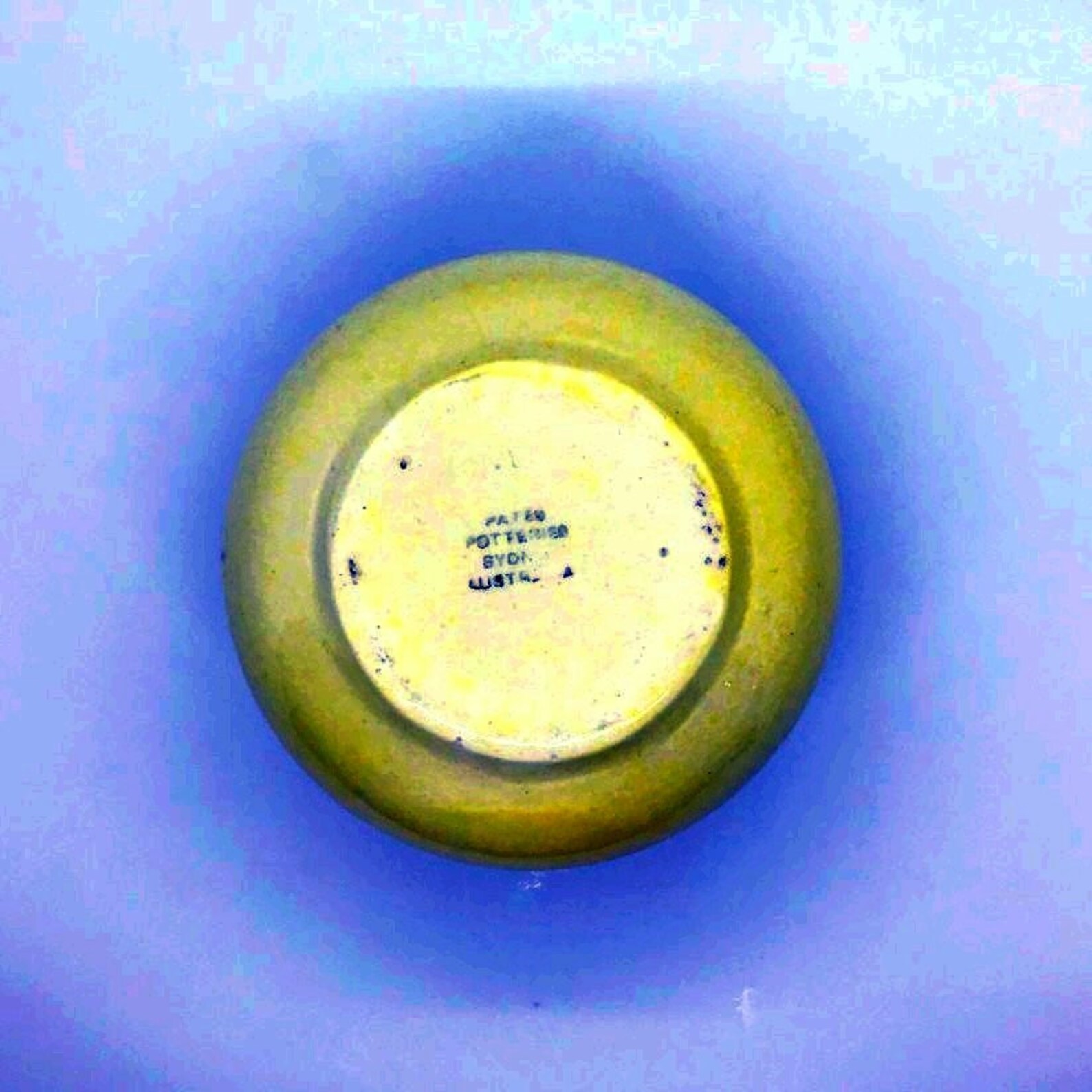 Australian Vintage Pates Pottery VASE Drip Glaze Brown & | Etsy