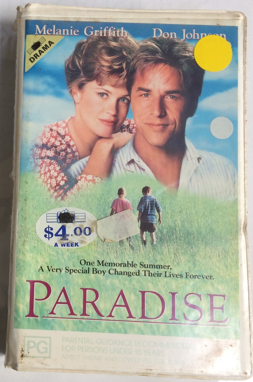 Vintage CLAMSHELL VHS PARADISE 1990'S Ex-rental - Etsy