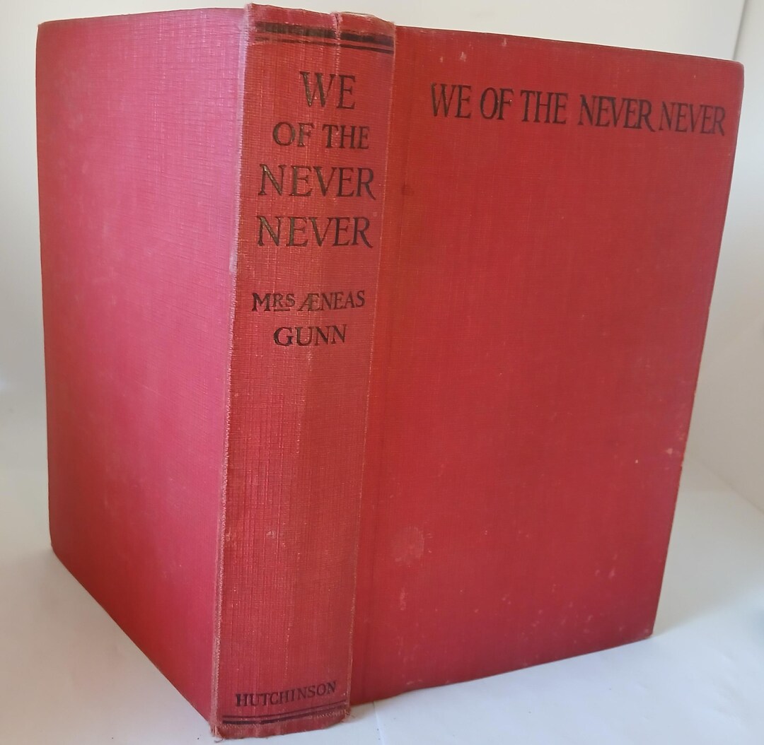 Vintage "we of the Never Never" Book, 1910 Australian Classic - Etsy