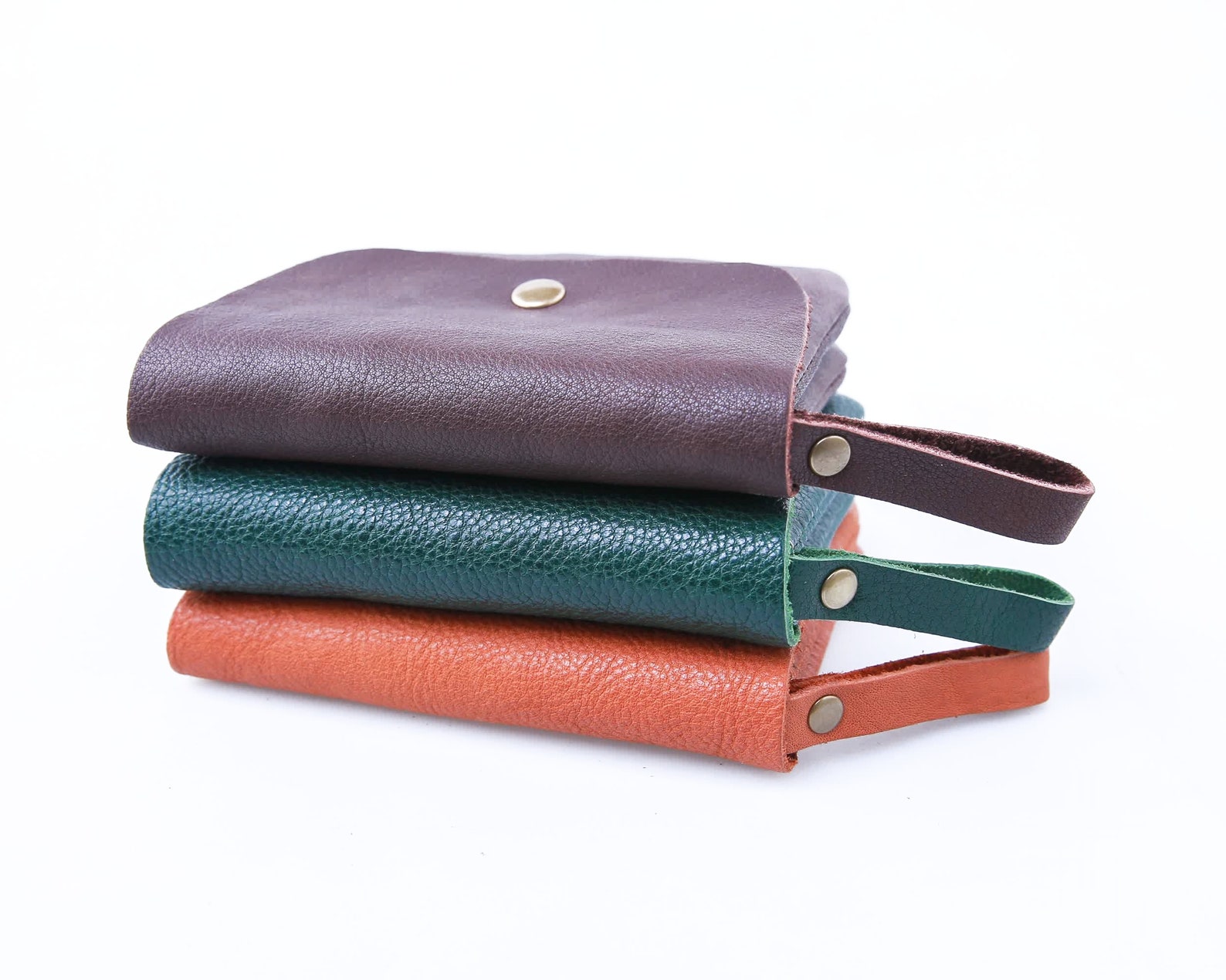 Small Leather Pouch Minimalist Wallet Womens Leather Coin - Etsy