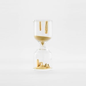 Hourglass Timer Christmas Ornaments Gift Sand Clock Deco Noel Snowman ...