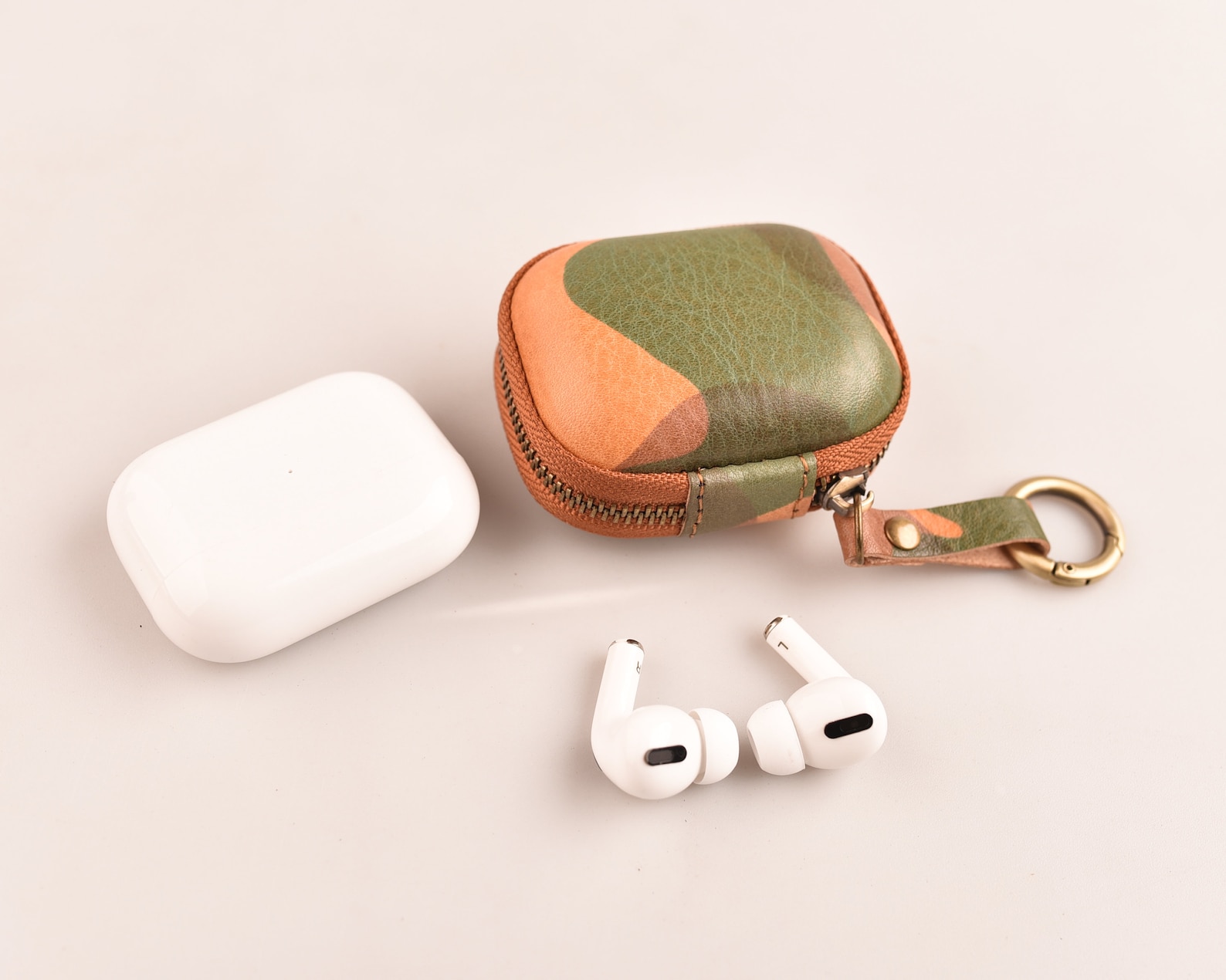 Leather Airpod Cases Leather Airpods Case Earbud Holder | Etsy