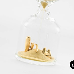 Hourglass Timer Christmas Ornaments Gift Sand Clock Deco Noel Snowman ...