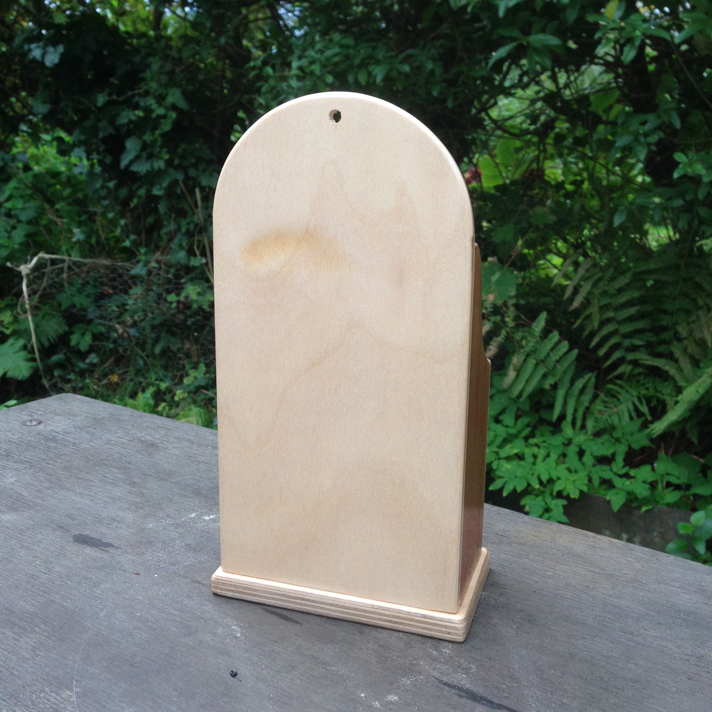 Utensil box a hand made kitchen utensil box in contrasting | Etsy