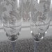 Stem Glittered Champagne Glasses Set of 6 - Etsy