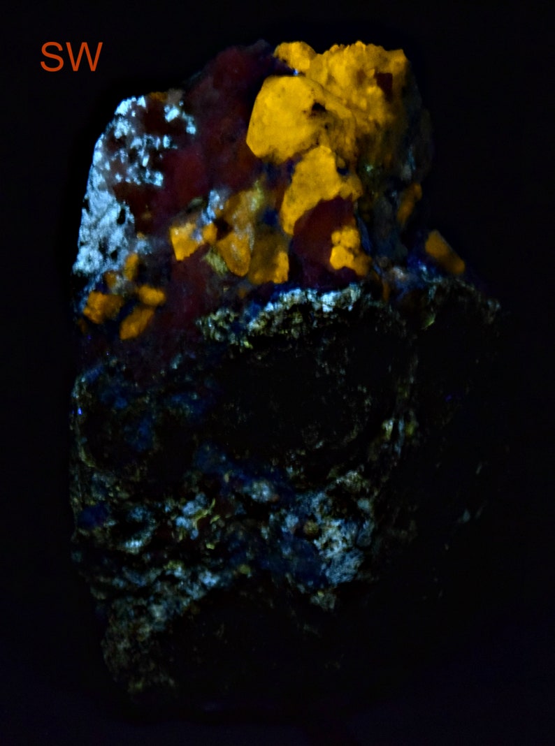 875 Gram Fluorescent Wernerite Scapolite Crystal Specimen With ...