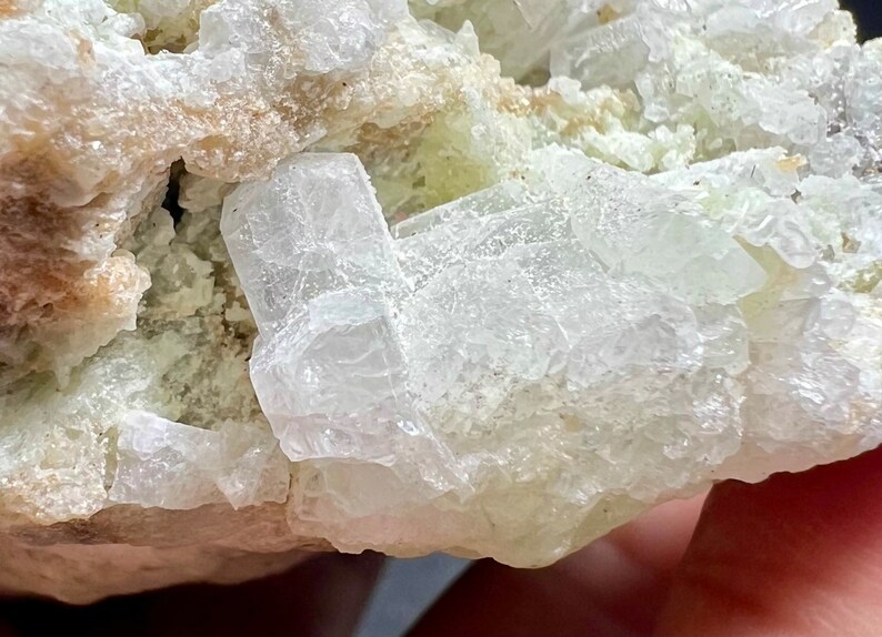 498 Gram Fluorescent Marialite Scapolite Crystal Specimen Combined With ...