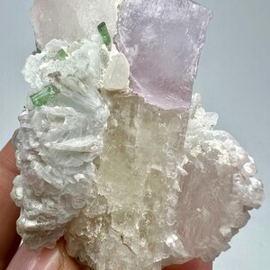 527 Carat Morganite Crystal Specimen With Microlite Crystals ...