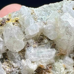 498 Gram Fluorescent Marialite Scapolite Crystal Specimen Combined With ...