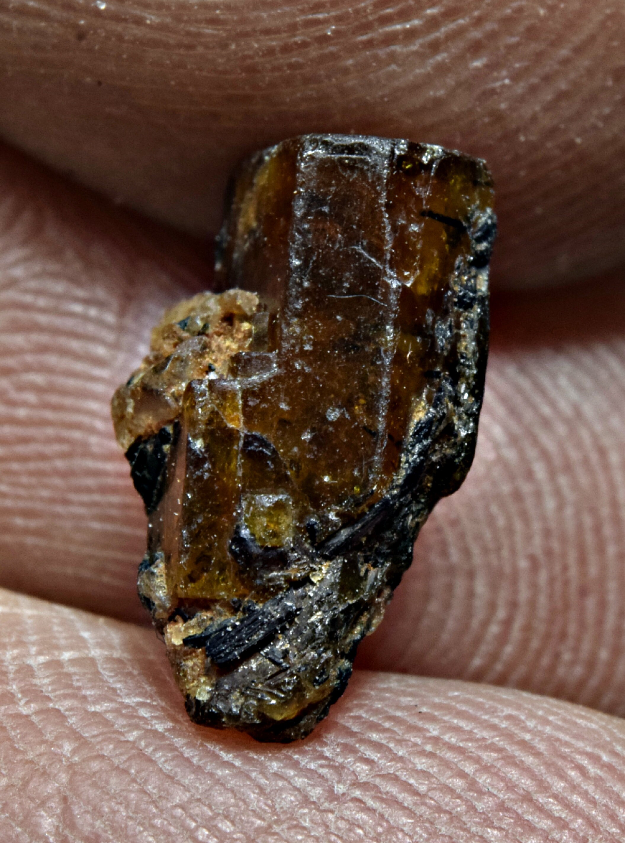 5 Carat Bastnasite ( Bastnaesite ) Crystal With Rutile From Pakistan - Etsy