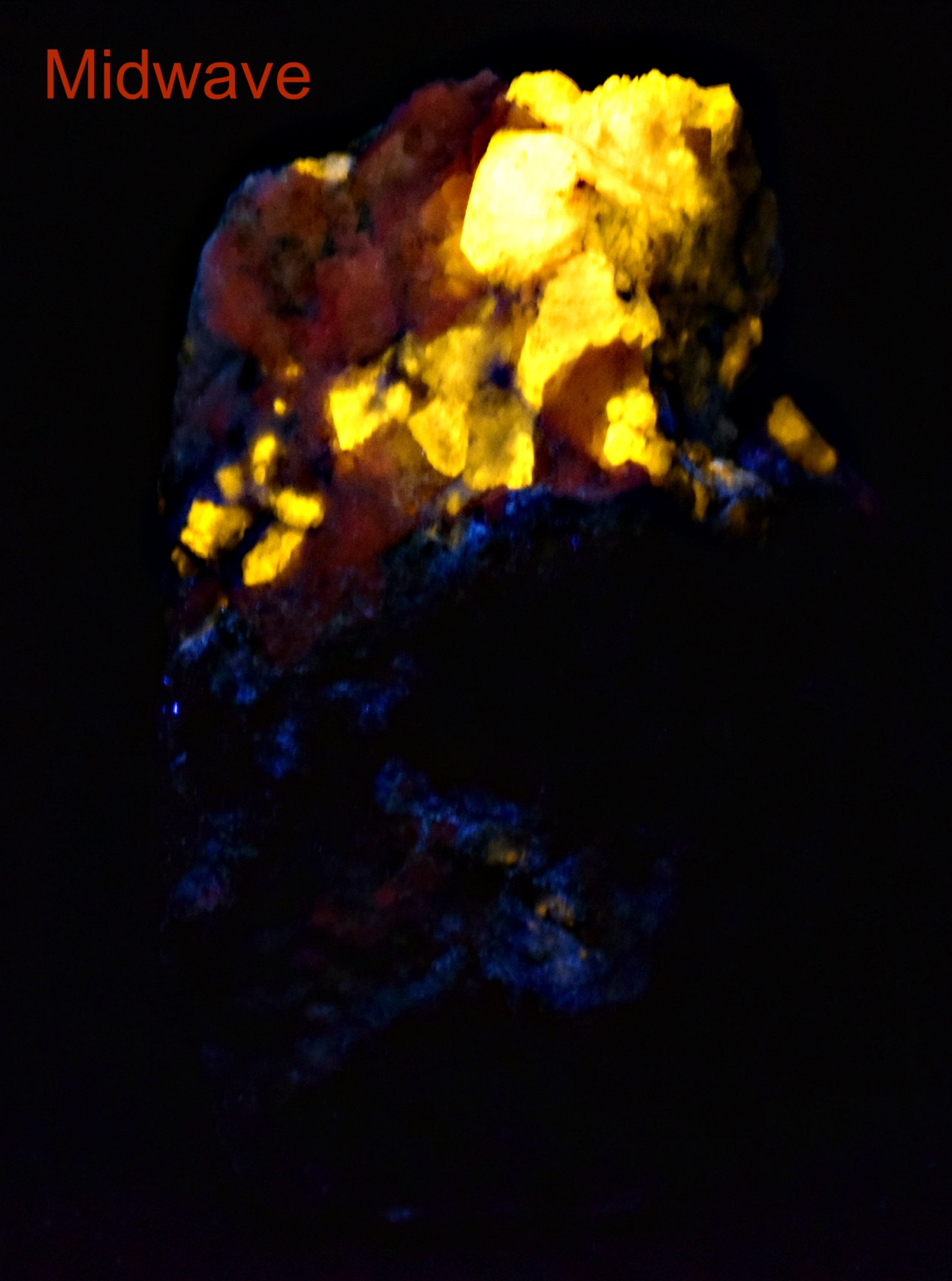 875 Gram Fluorescent Wernerite Scapolite Crystal Specimen With ...