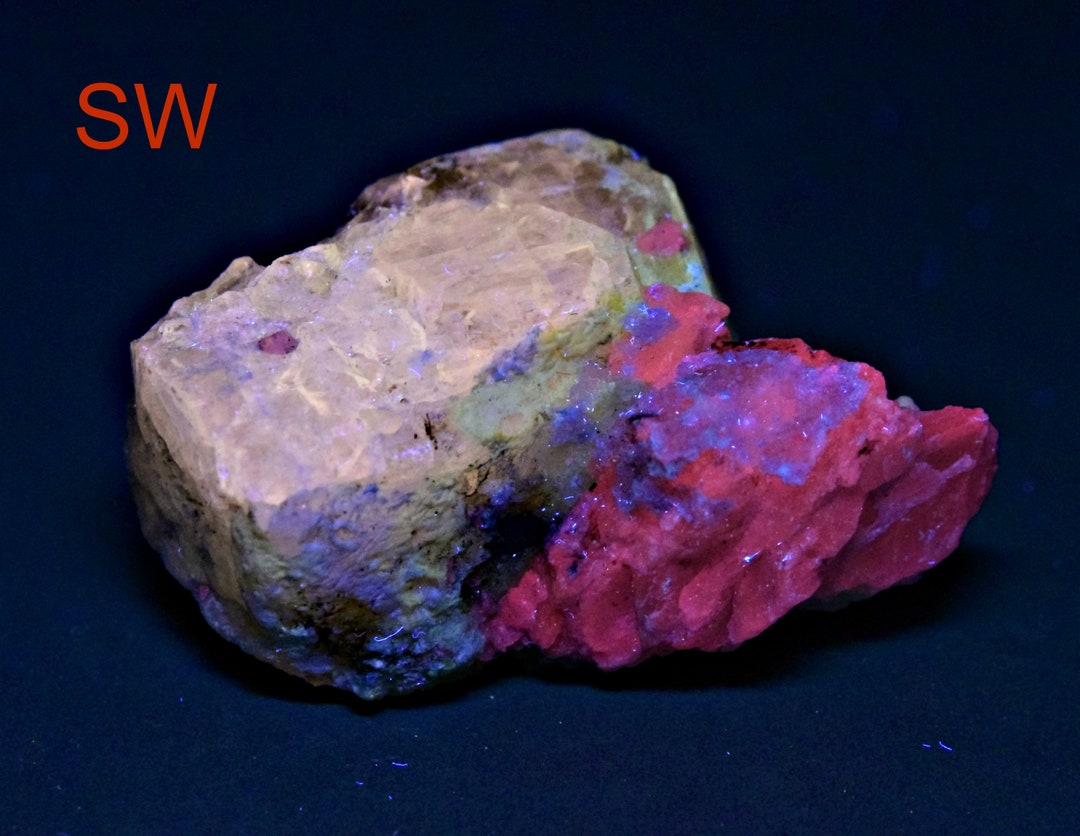 83 Carat Fluorescent Wernerite Scapolite Crystal With Fluorescent ...