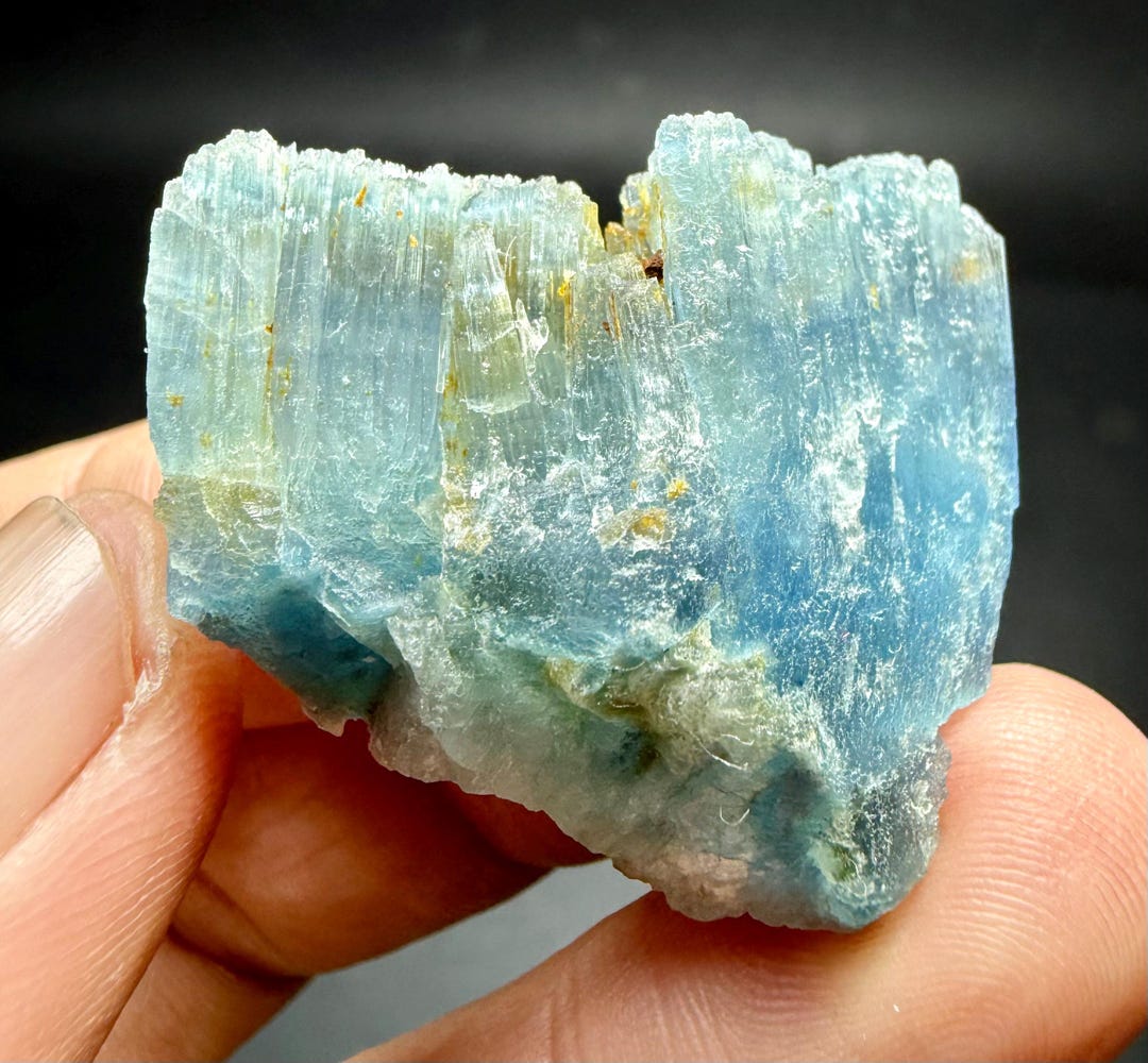 106 Carat Blue Alkali Beryl Vrobyevite (rostrite) Crystal From ...