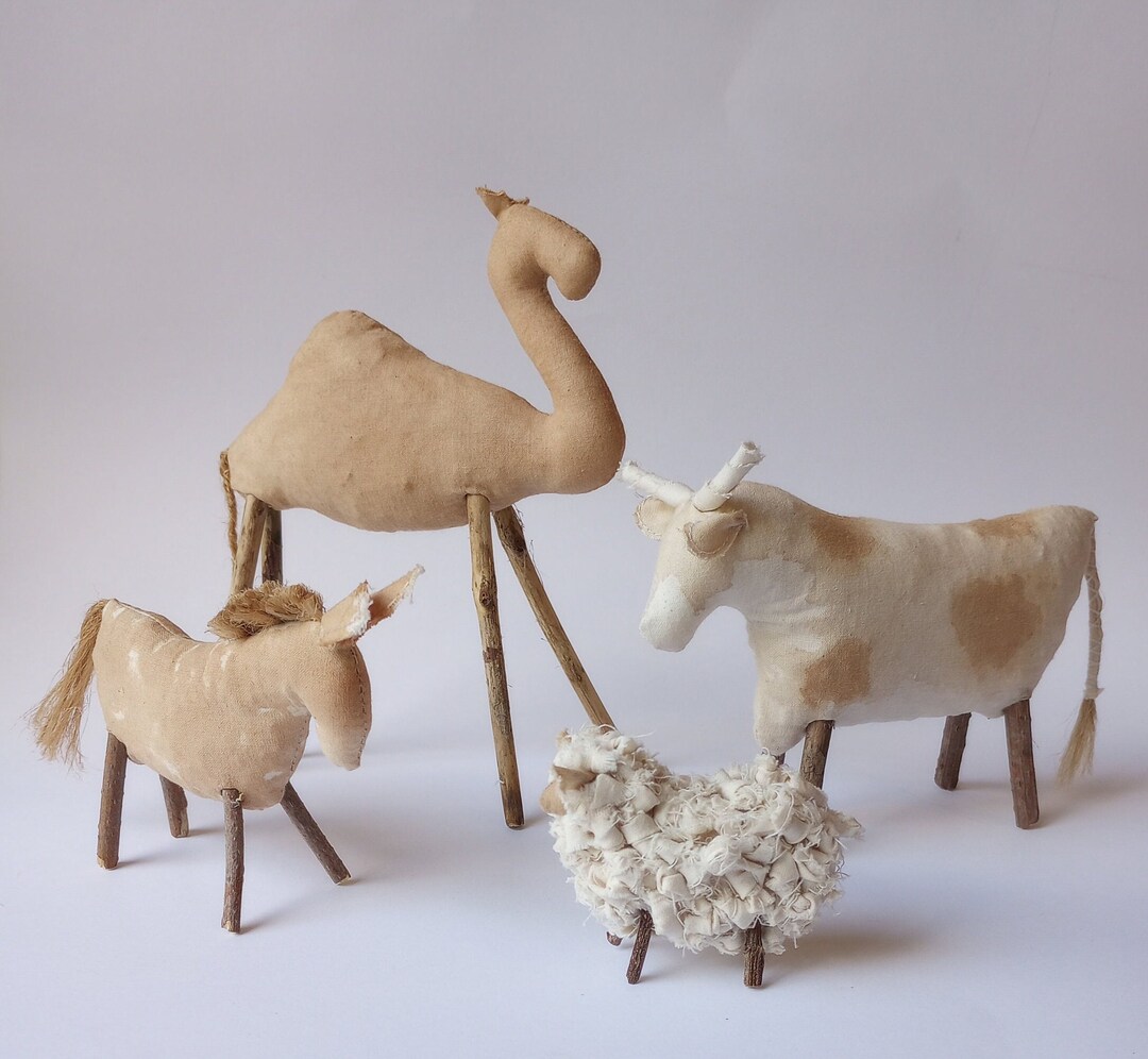 Rustic Camel, Donkey, Sheep and Ox Patterns - Etsy