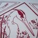 Heron Hand Embroidery Pattern, PDF Heron Embroidery From My Marshland ...