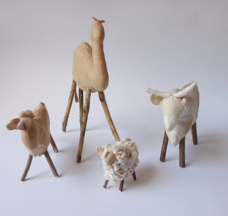 Rustic Camel, Donkey, Sheep and Ox Patterns - Etsy