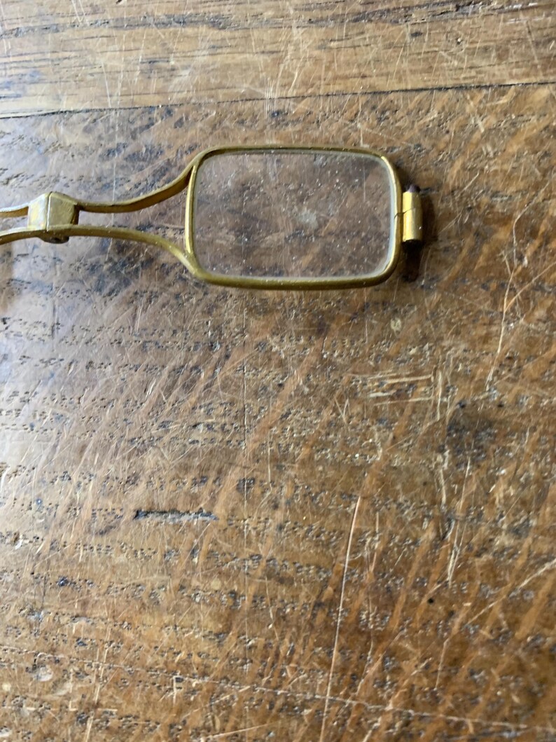 Lorgnette Ancienne- Lunette De Collection - Optique Vintage - Etsy