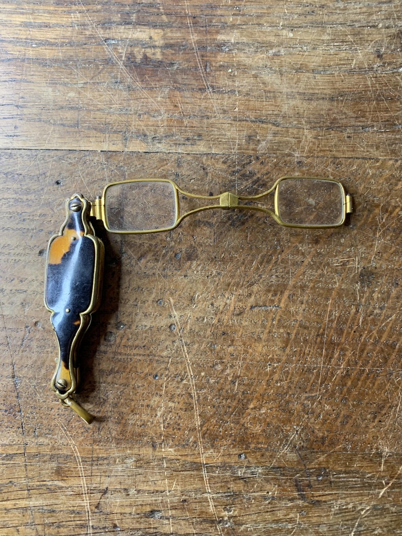 Lorgnette Ancienne- Lunette De Collection - Optique Vintage - Etsy