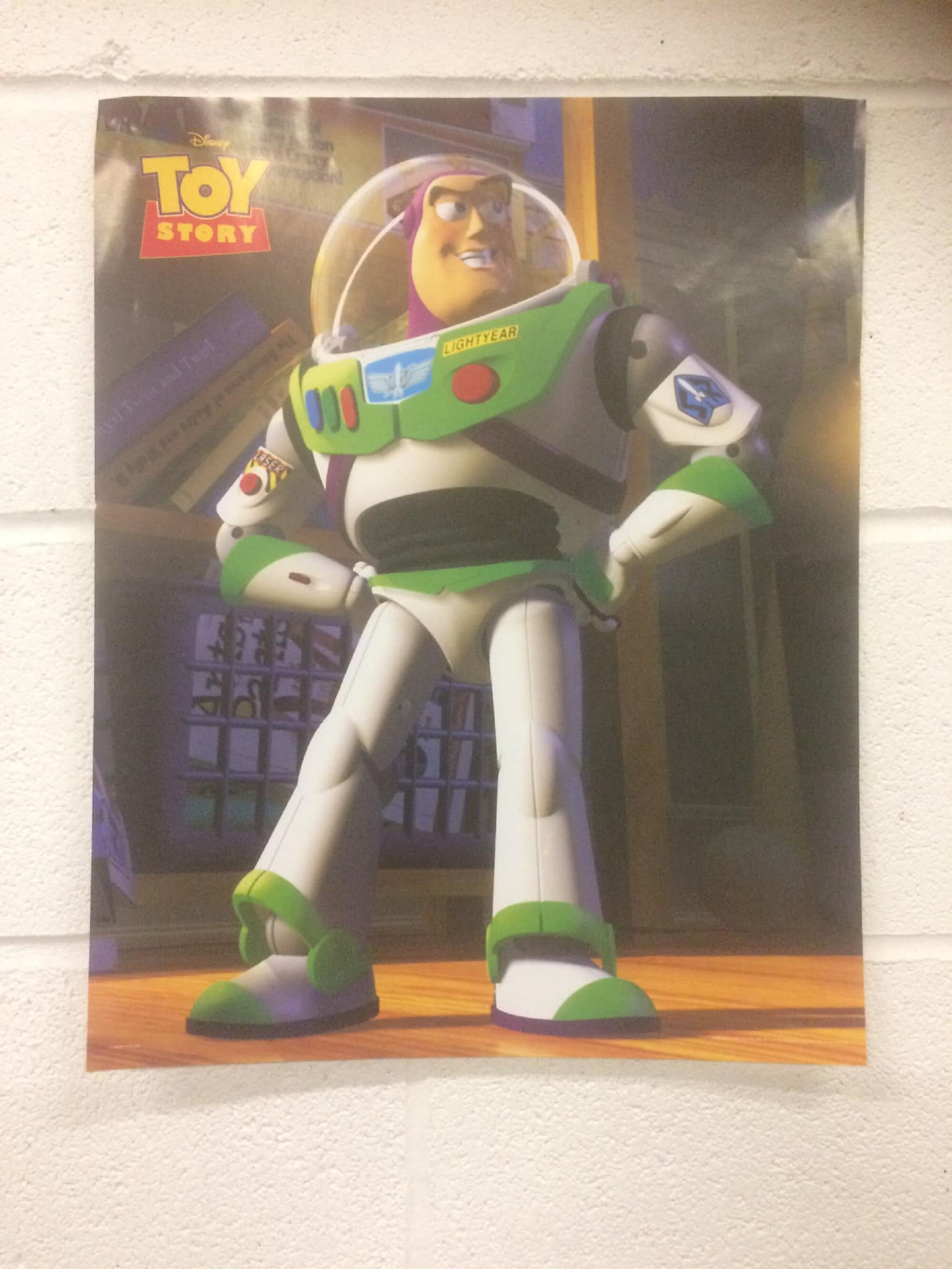 Toy Story Buzz Light Year Poster 20in X 16in Ediciones Beascoa 1990s - Etsy