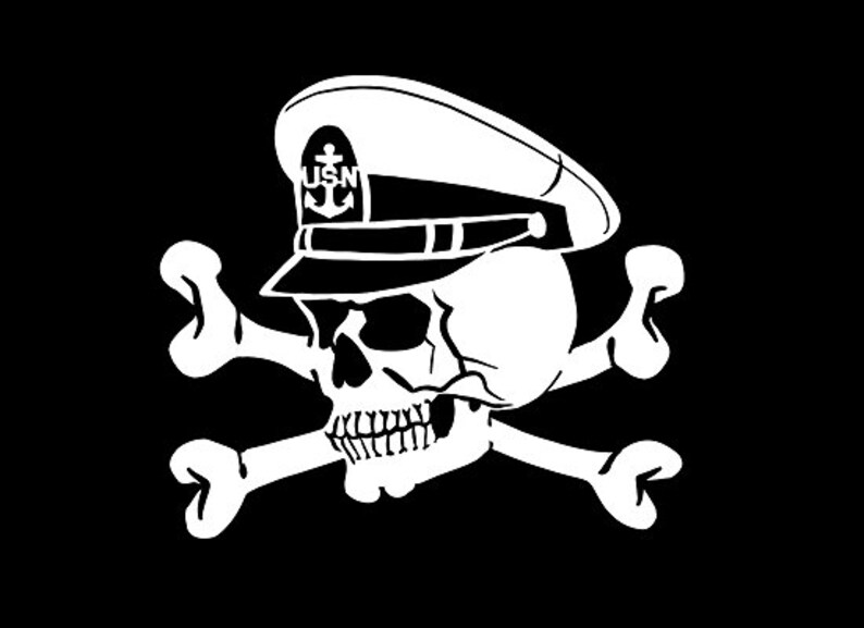 Navy Chief Skull and Crossbones Anchor Svg Png Vector File - Etsy