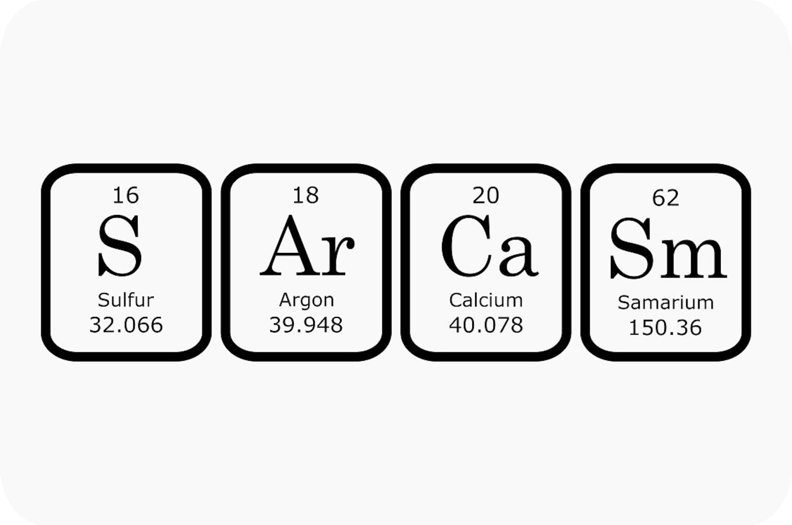 Periodic Table Sarcasm SVG and PNG Funny File - Etsy