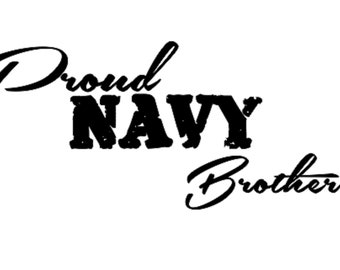 Proud Navy Family Vector SVG File - Etsy