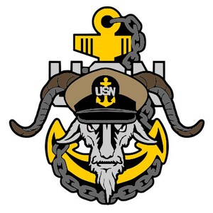 High Quality Navy Chief With Goat Head Anchor Color Svg Vector and PNG ...