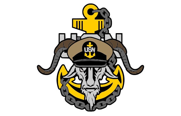 High Quality Navy Chief With Goat Head Anchor Color Svg Vector and PNG ...