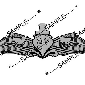 US Navy ESWS Insignia Digital Png and SVG Vector Files - Etsy