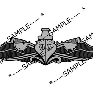 US Navy ESWS Insignia Digital Png and SVG Vector Files - Etsy Singapore