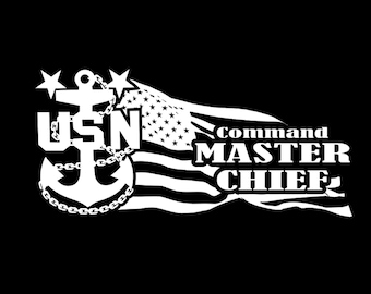 Command Master Chief Svg - Etsy