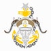 High Quality Navy Senior Chief With Goat Head Anchor Color Svg Vector ...