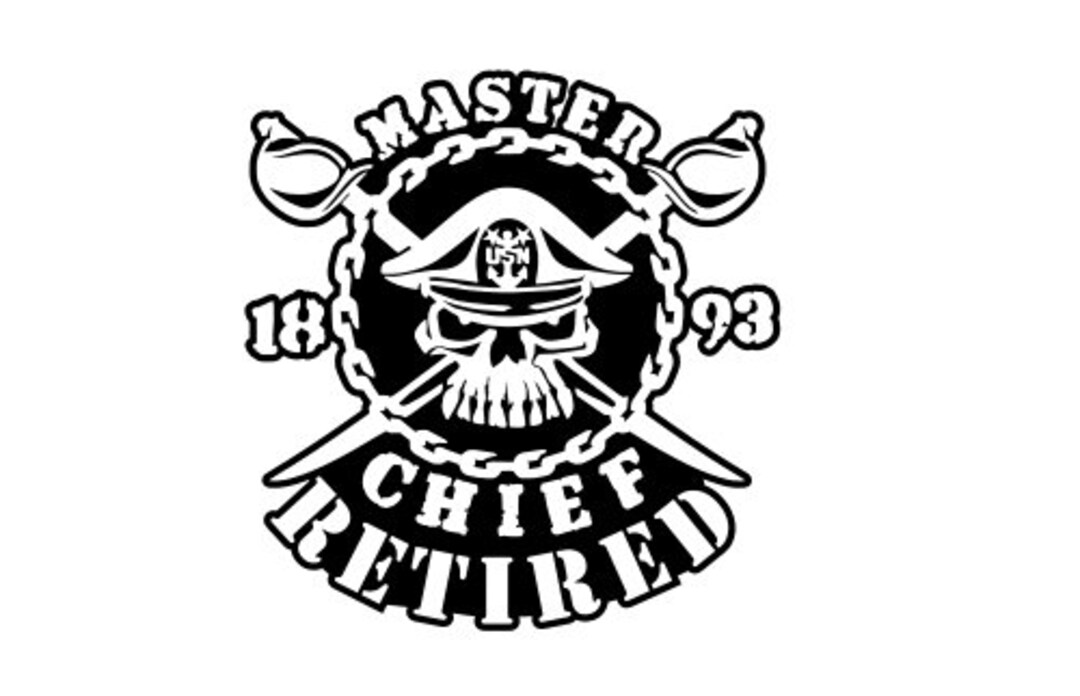 SVG Vector and PNG FILE Navy Master Chief Retired Crossbones Cross ...