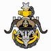 High Quality Navy Senior Chief With Goat Head Anchor Color Svg Vector ...