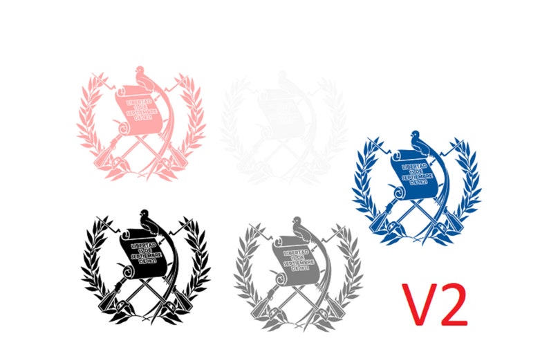 Guatemala Flag Logo Emblem SVG and PNG High Quality Files Cricut ...