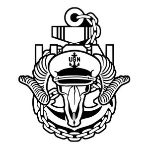Navy Chief Goat Skull Anchor Svg Vector and PNG File for Cricut or CNC ...