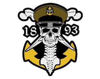 DXF Us Navy Goat Chief 1893 SVG Dxf File Good for Use on Cnc - Etsy
