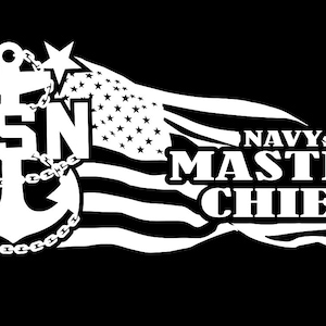 All 3 Navy Chief, Senior, Master Chief Anchor With American Flag Svg ...