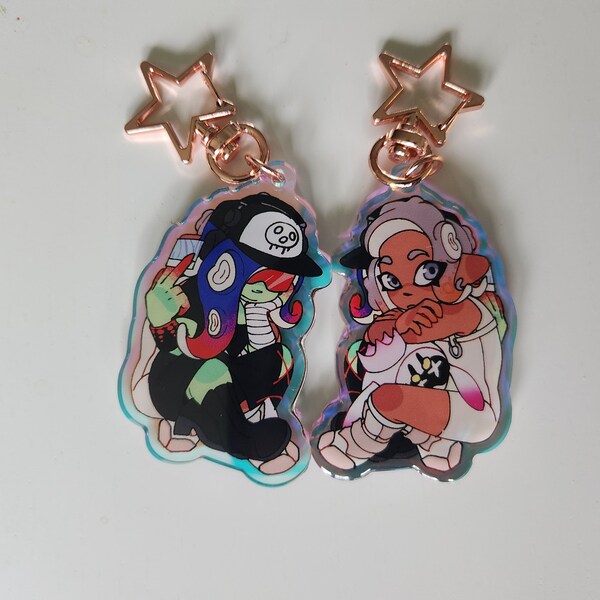 Splatoon Keychain - Etsy