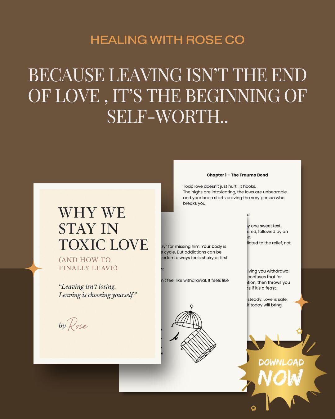 Trauma Bond Healing Guide | Breakup Journal | Self Love Workbook ...