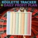 Roulette Tracker + Daily Profit Plan | Youtube Lunchmoneymo | Roulette ...