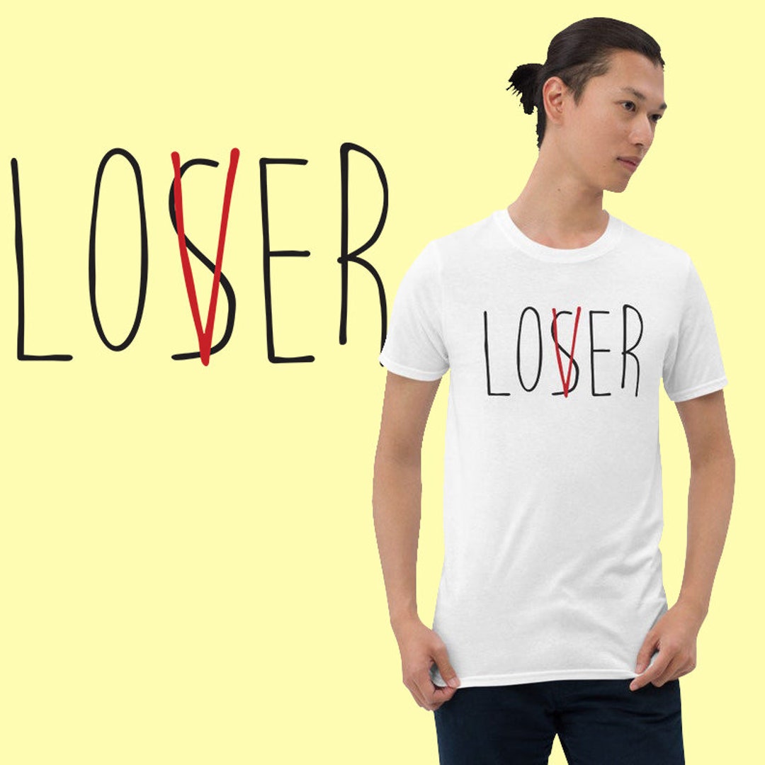 Loser Lover T-shirt | Unisex Shirt | Hipster Slogan T-shirt | Looser ...