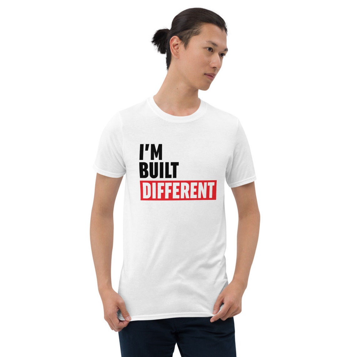 I'm Built Different T-shirt Unisex T-shirt Ironic Meme - Etsy