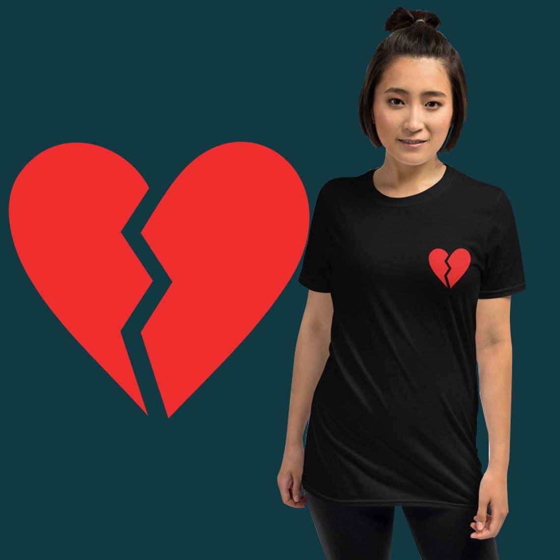 Broken Heart T-shirt Unisex Shirt Relationship Shirt - Etsy